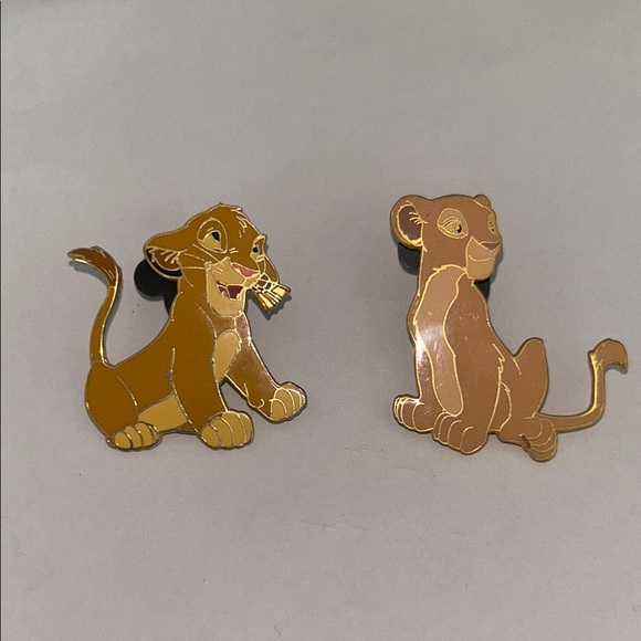 Disney | Accessories | Lion King Simba And Nala Enamel Pins 202 | Poshmark